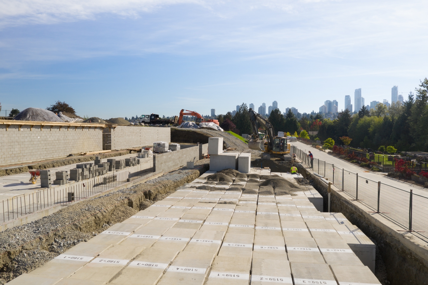 Cemetery Construction | Palmieri Bros. Paving